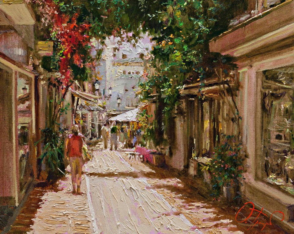 Oleg Trofimov, 1962 | Impressionist painter | Tutt'Art@ | Pittura ...